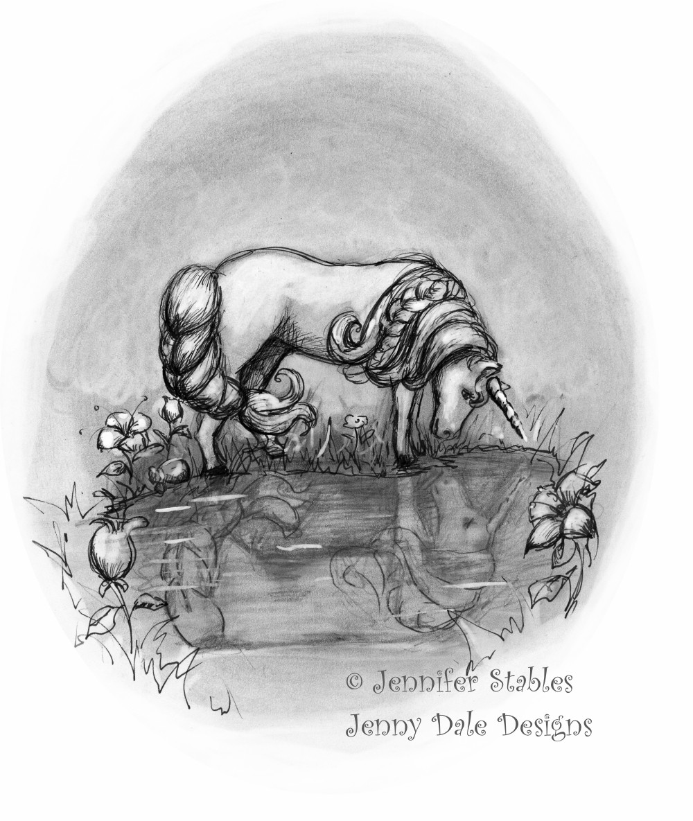 Jennifer_Stables_Elise_Unicorn_Reflection | Jenny Dale Designs